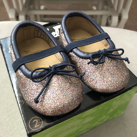 Sam Edelman | Shoes | New Sam Edelman Baby Girl Glitter Flats Size 2 ...